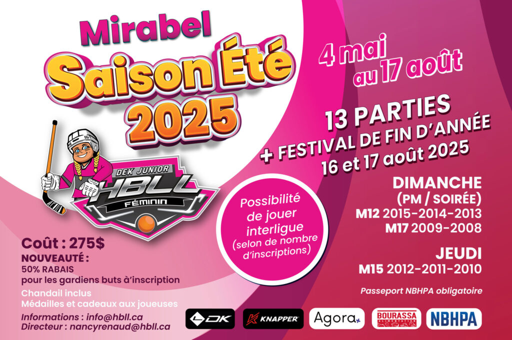 Classement – HBLL Mirabel