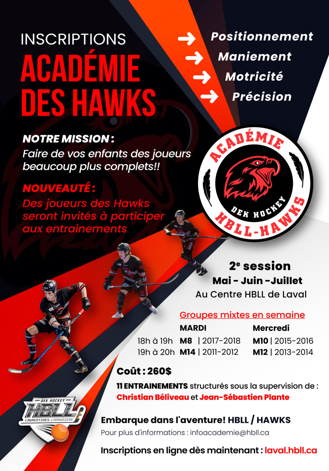 Dekhockey – HBLL Mirabel